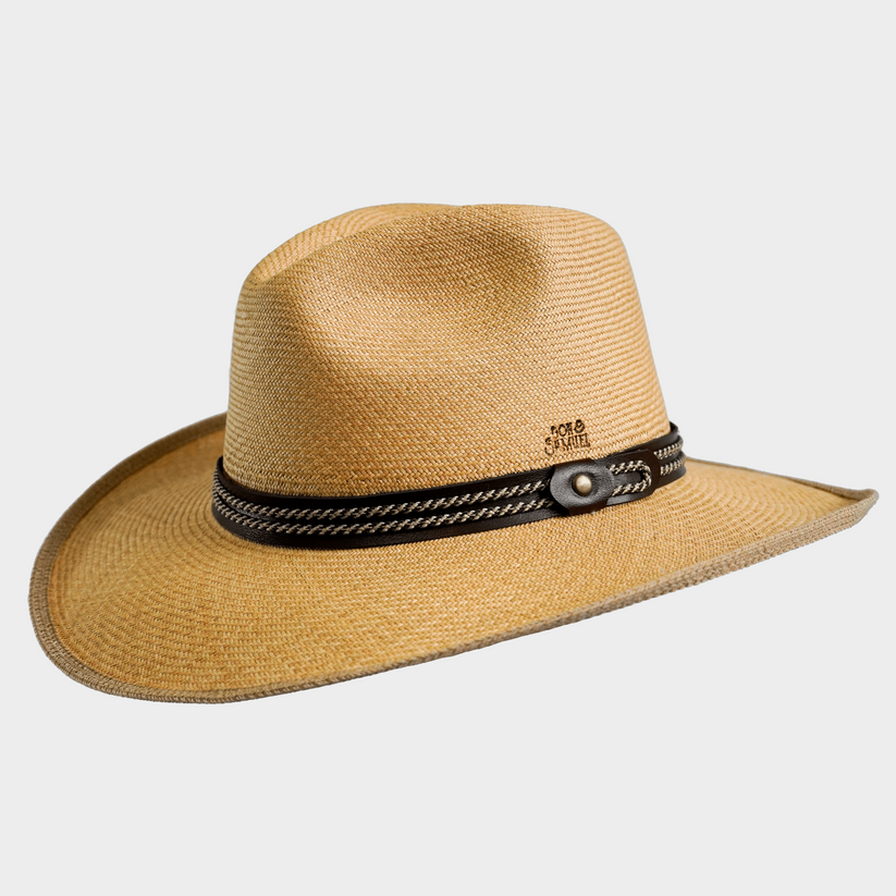 SOMBRERO MONTERO CAFÉ- Aguadeño ala media – Don samuel