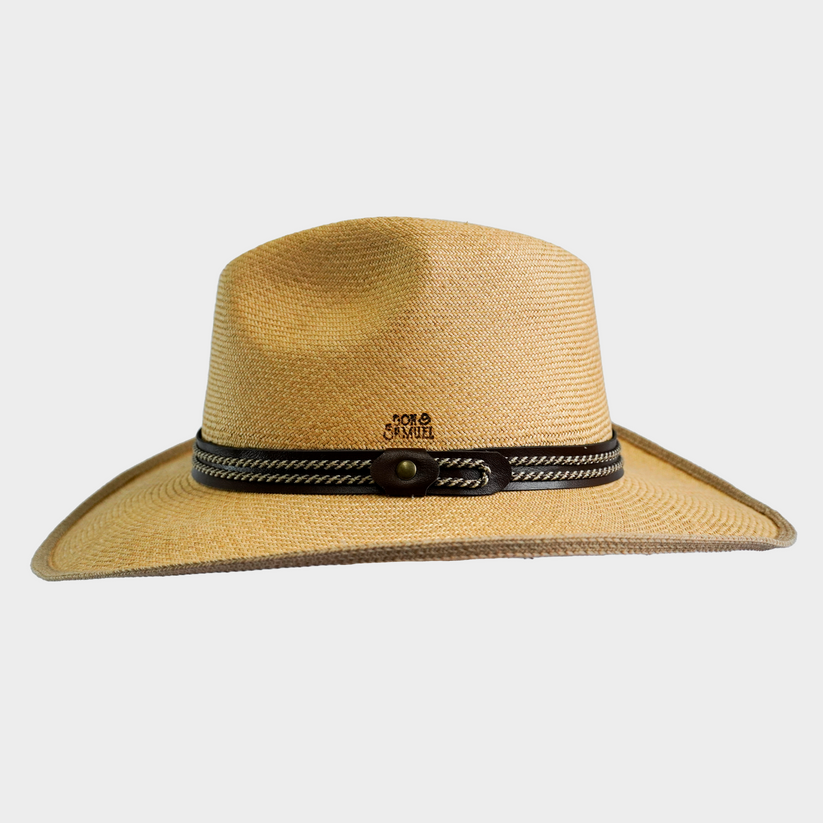 SOMBRERO MONTERO CAFÉ- Aguadeño ala media – Don samuel